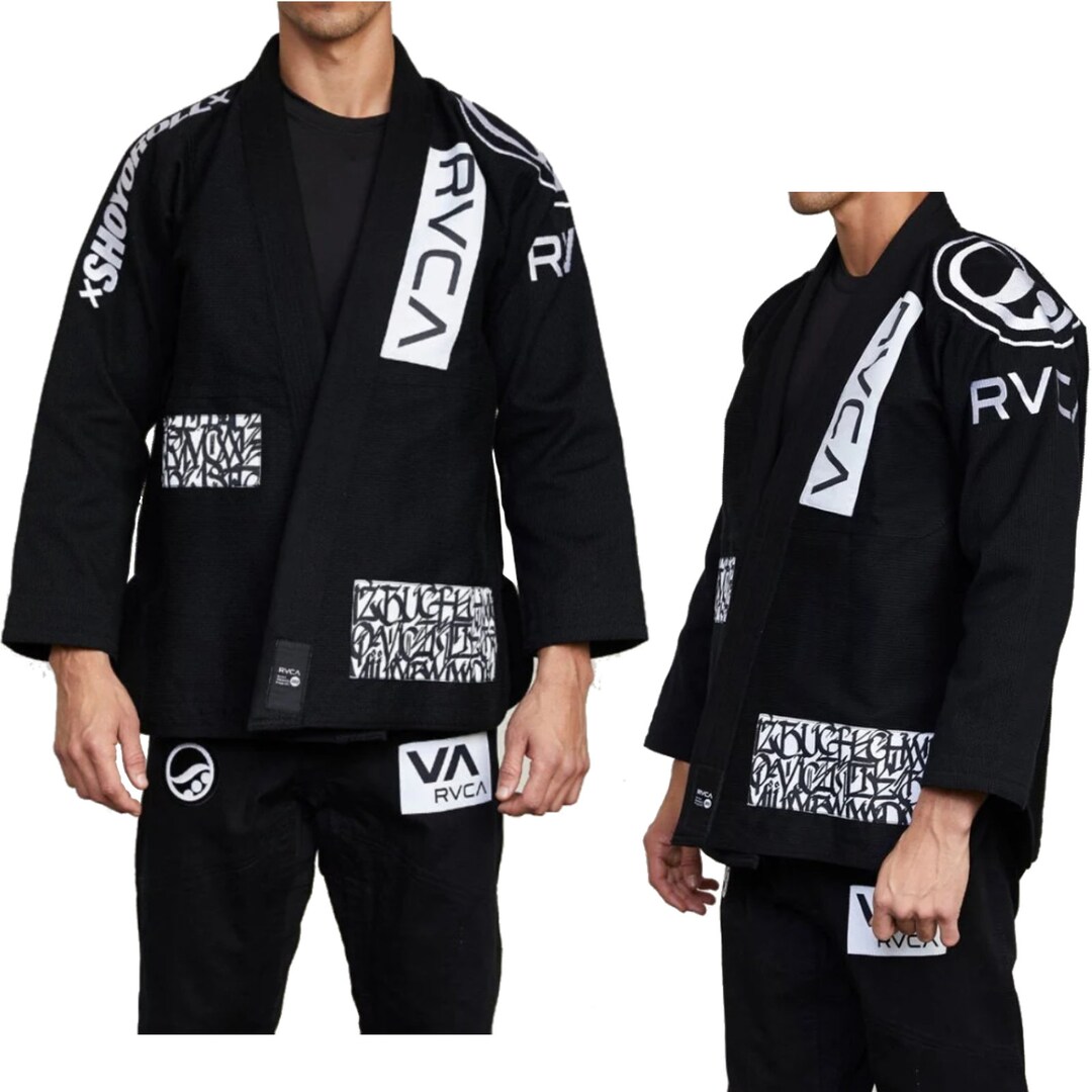 Custom Karate Uniforms Shoyoroll Gi RVCA Batch 105 BJJ Kimono GI ...