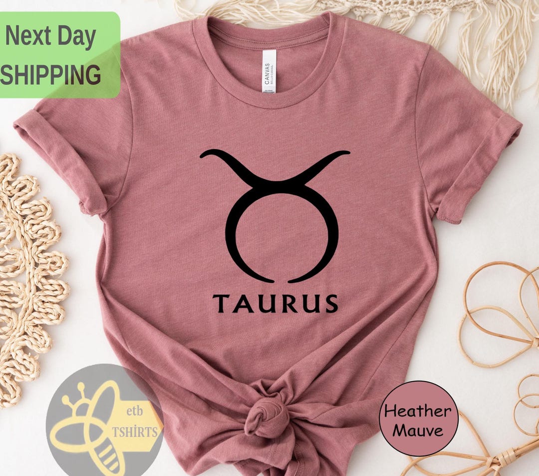 Taurus Shirt, Astrology Shirt, Taurus T-shirt, Zodiac Sign, Horoscope ...