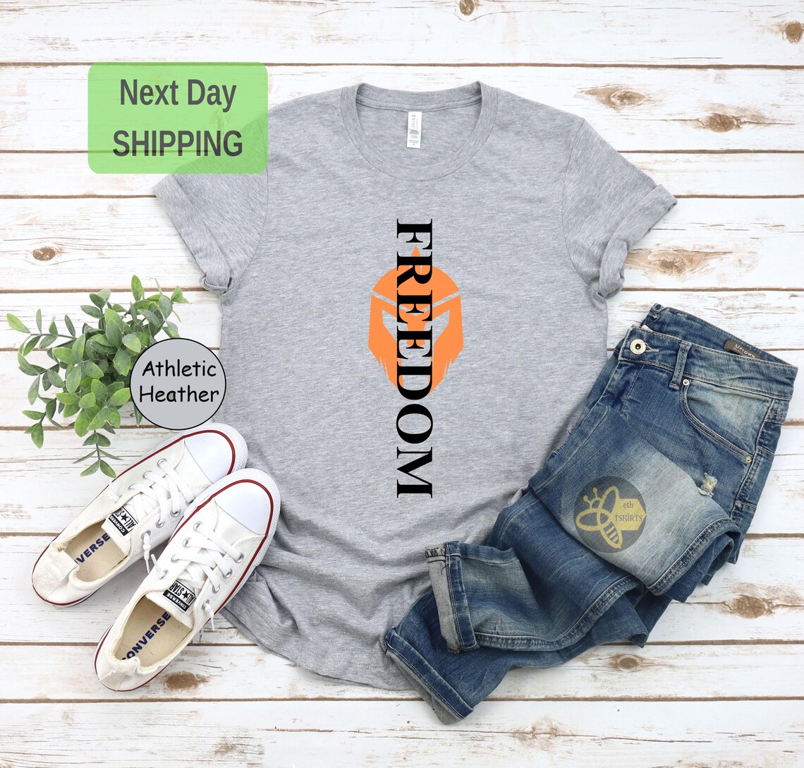 Gladiator Shirt, Freedom Shirt, Gladiator Helmet Gift, Sparta Shirt ...