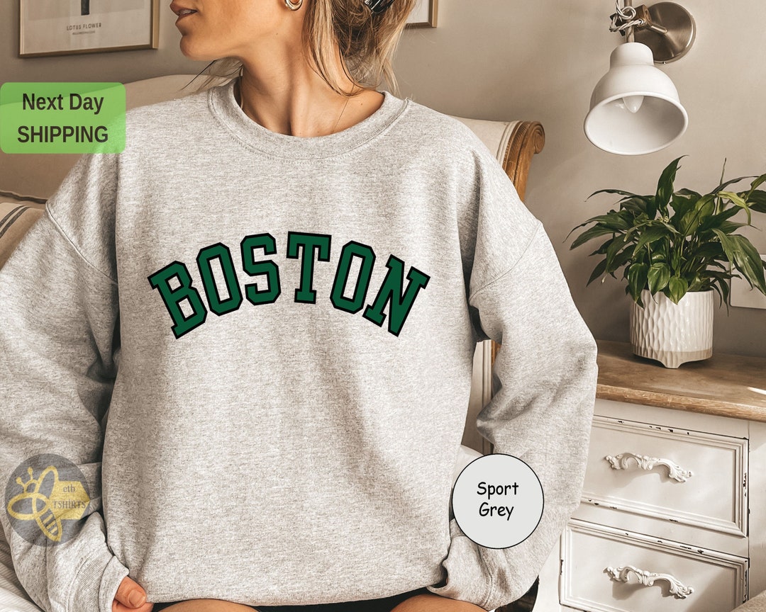 Boston City Sweatshirt, Boston Fan Gift, USA Travel Lover Hoodie ...