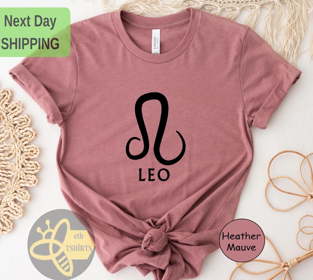 Leo Shirt, Leo Zodiac, Leo Gift, Leo Astrology, Zodiac Gifts, Zodiac ...