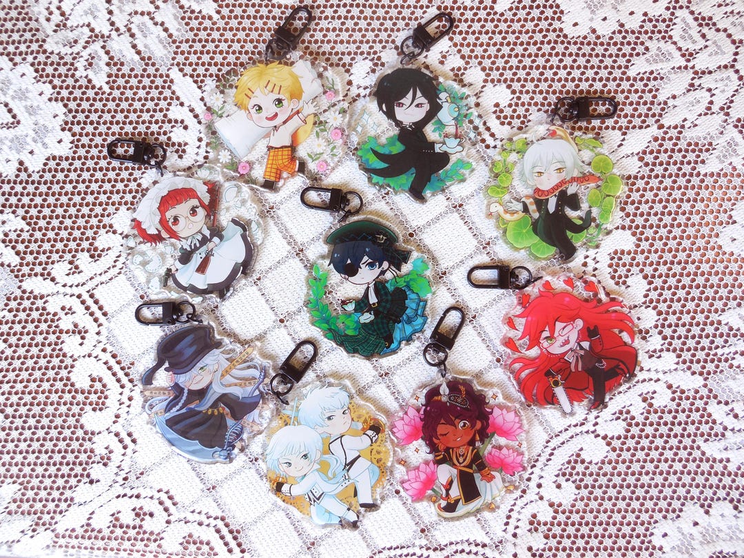 Demon Butler Chibi Charms - Etsy