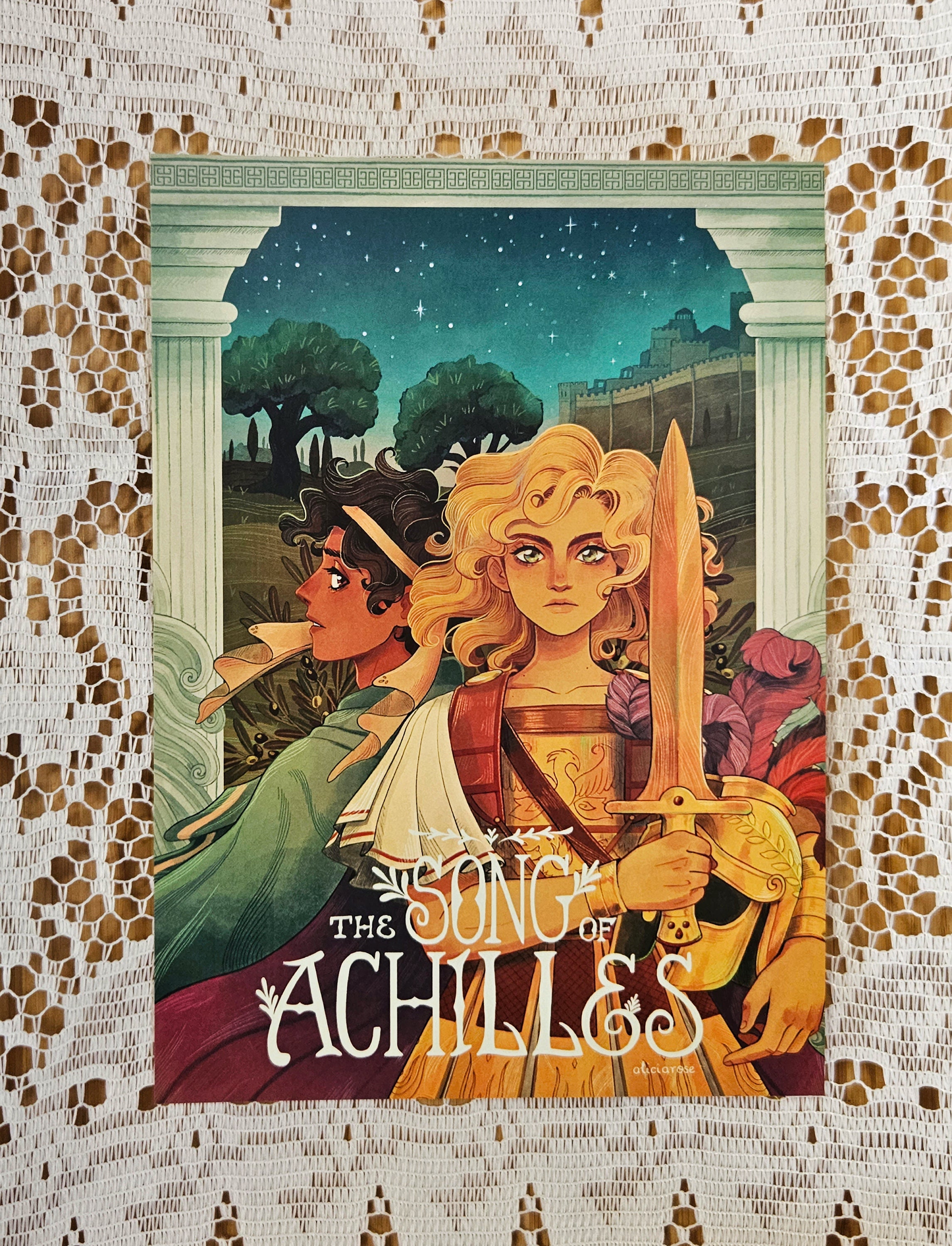 The Song of Achilles Print A5 - Etsy