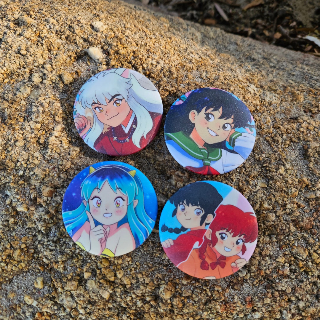Nostalgia Anime Matte Badges Buttons - Etsy