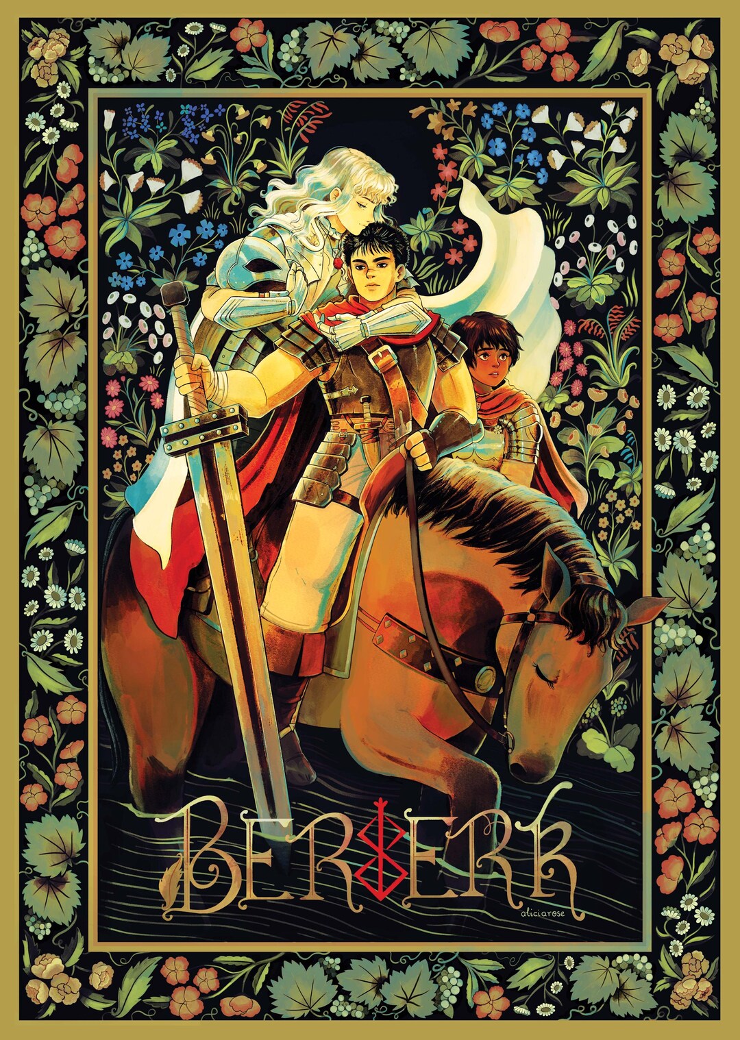 Berserk A5 Print 148 X 210mm - Etsy