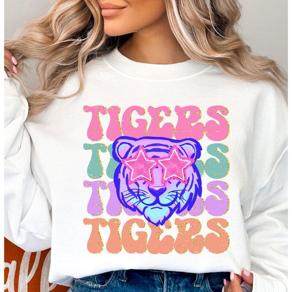 Tiger Sweatshirt - Etsy