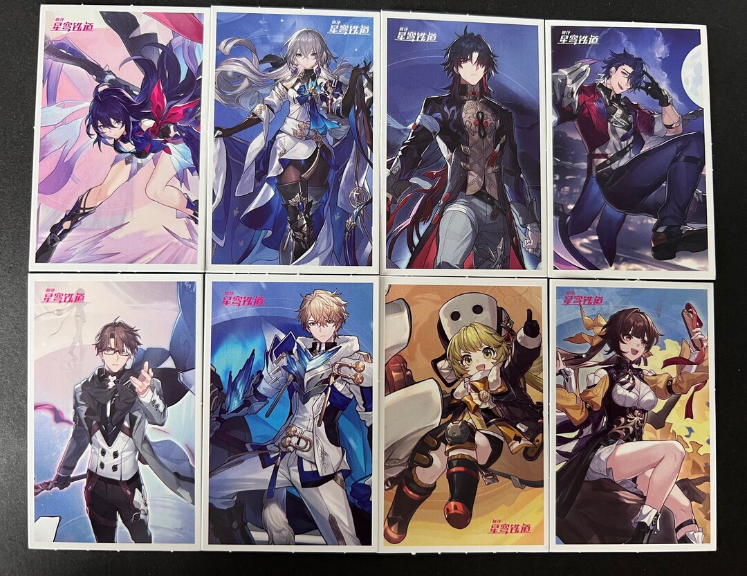 Honkai Star Rail Photocards Splash Arts - [cardstock Edition ...