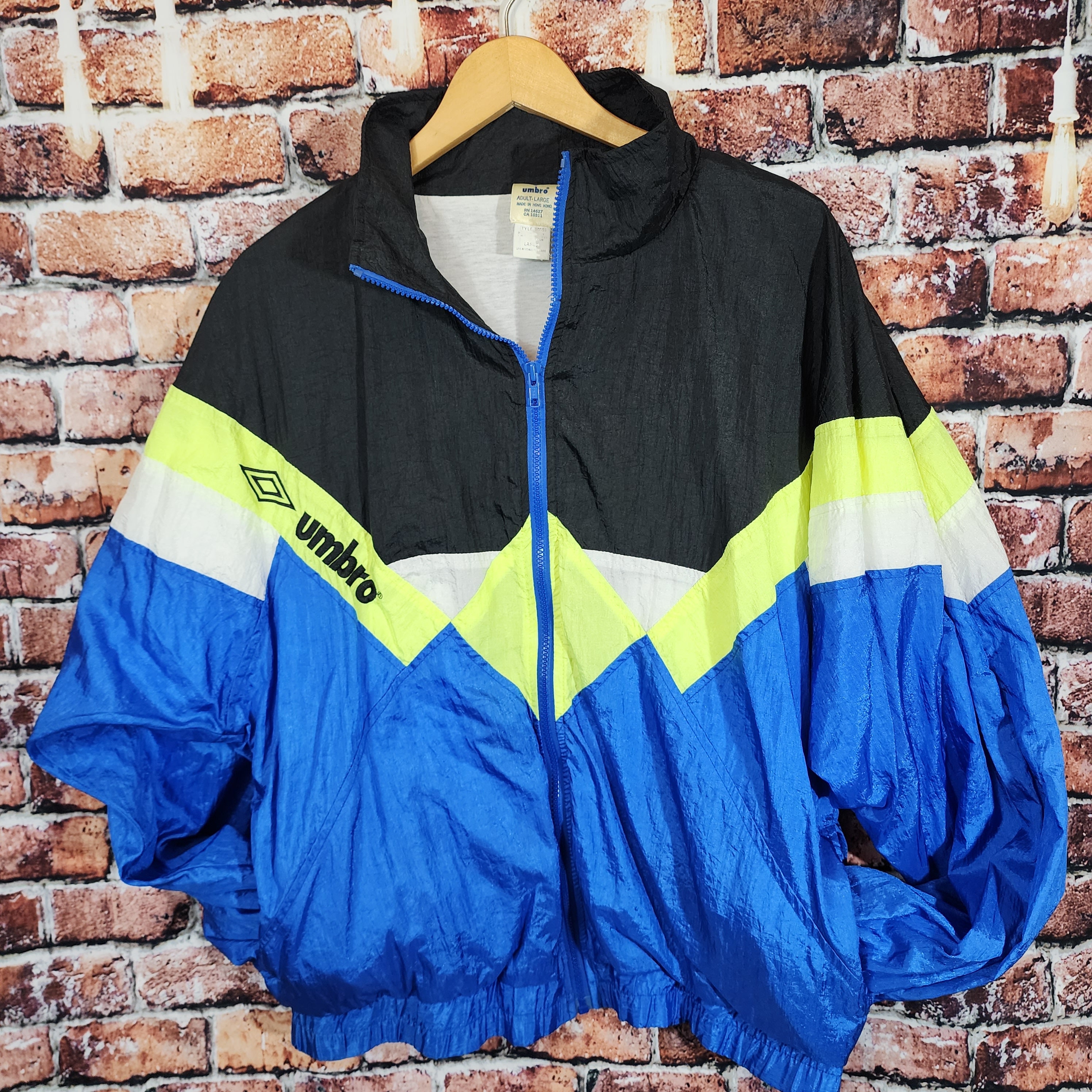 Vintage Umbro Windbreaker Jacket - Etsy