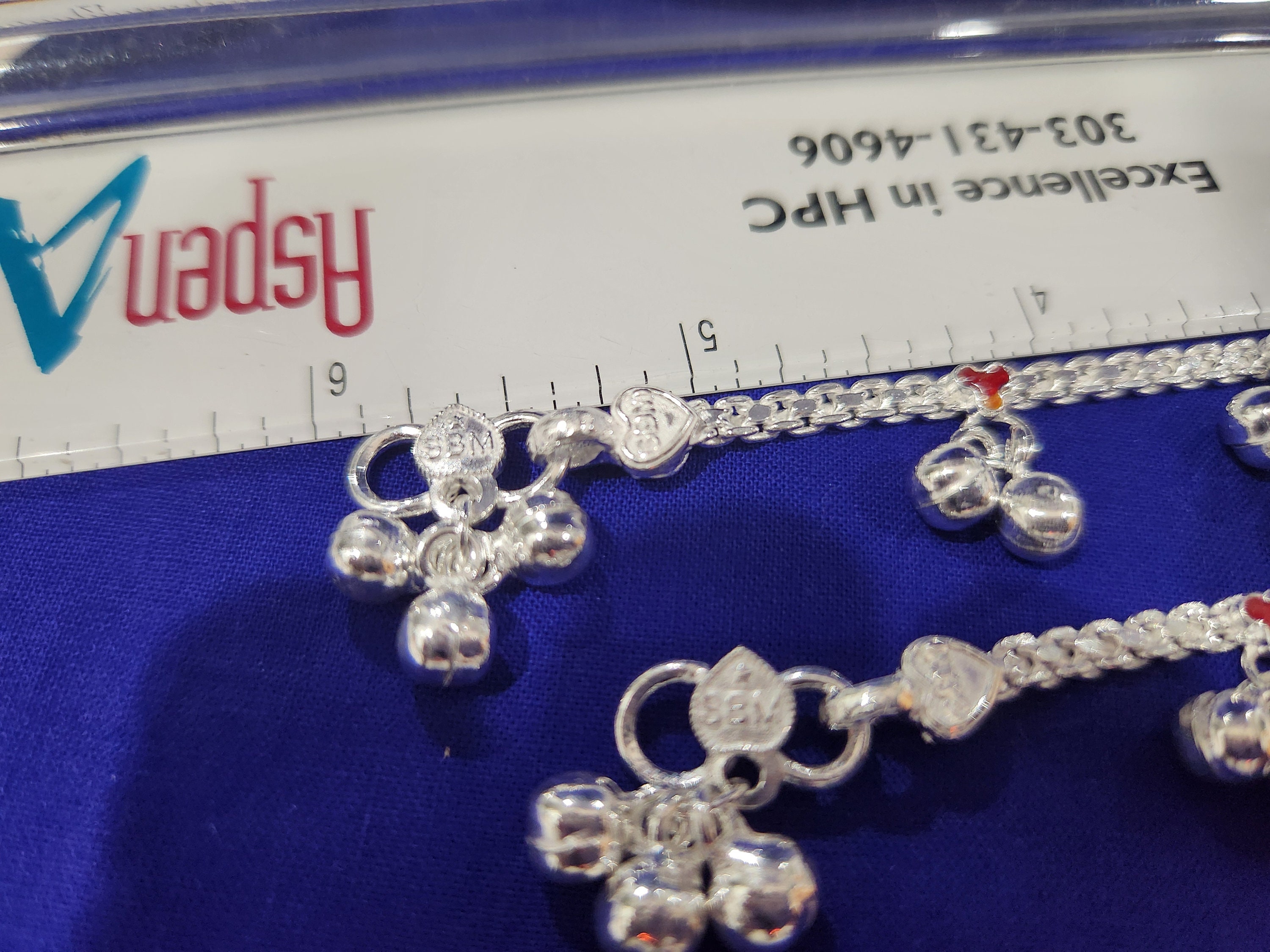 Silver Anklet 800 Pure Silver Payal 800 Sterling Silver Anklet/payal ...