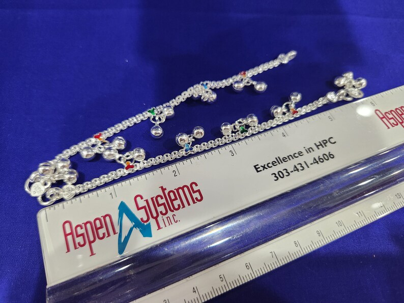 Silver Anklet 800 Pure Silver Payal 800 Sterling Silver Anklet/payal ...