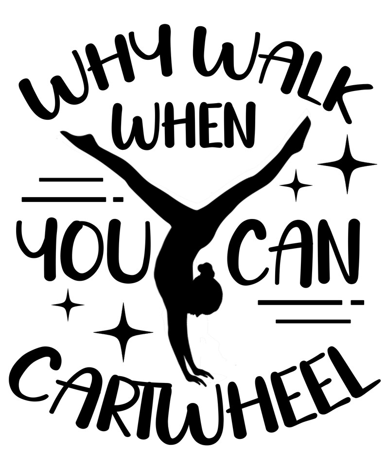 WHY WALK, CARTWHEEL - Etsy
