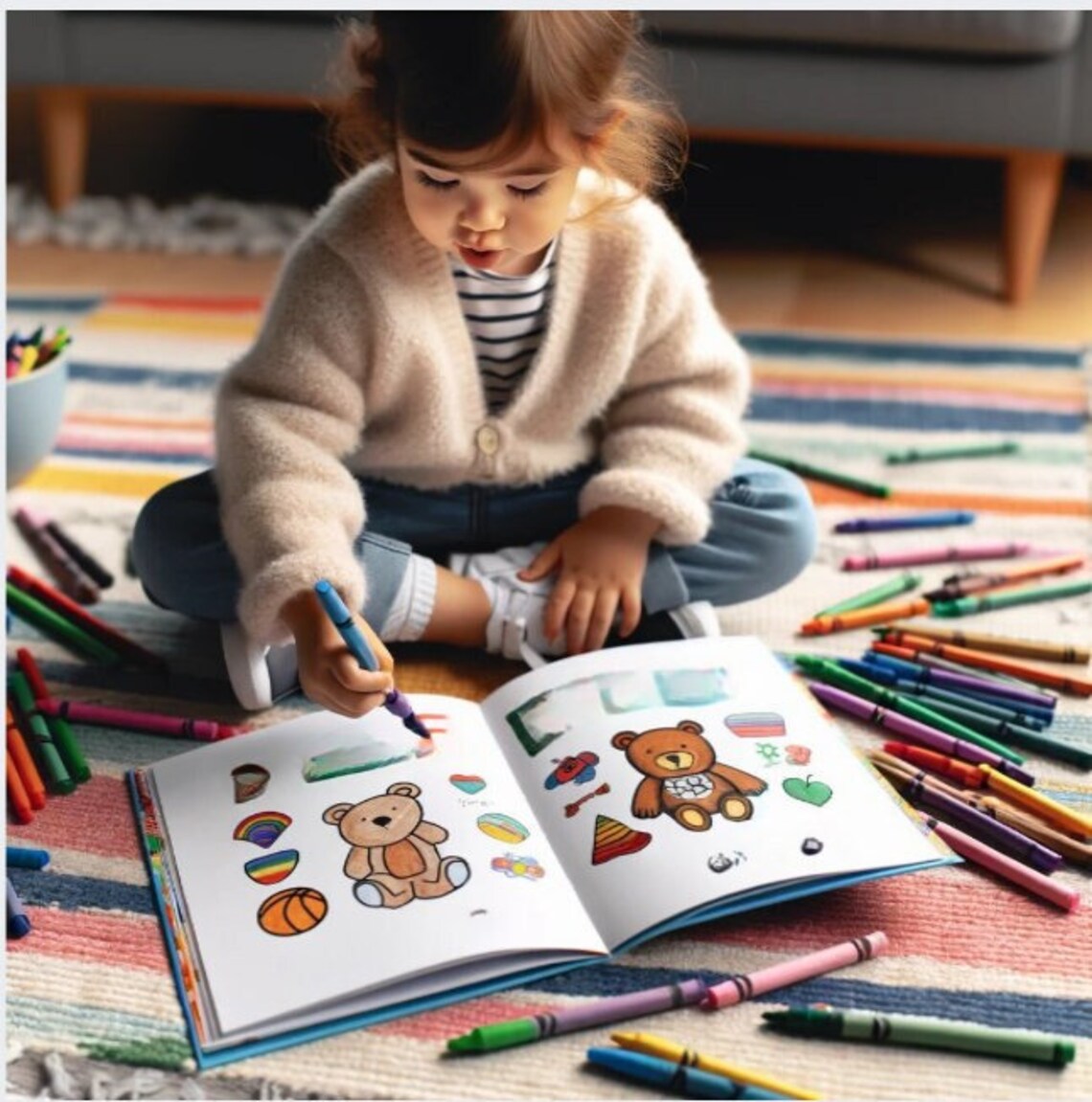 Bilingual Beginnings: A to Z Coloring Book for Toddlers - Learn English ...