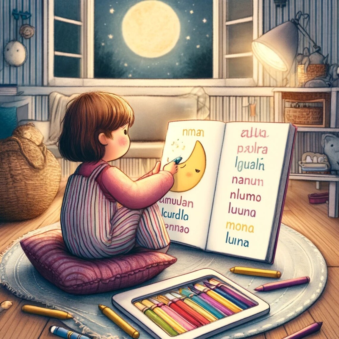 Bilingual Beginnings: A to Z Coloring Book for Toddlers - Learn English ...