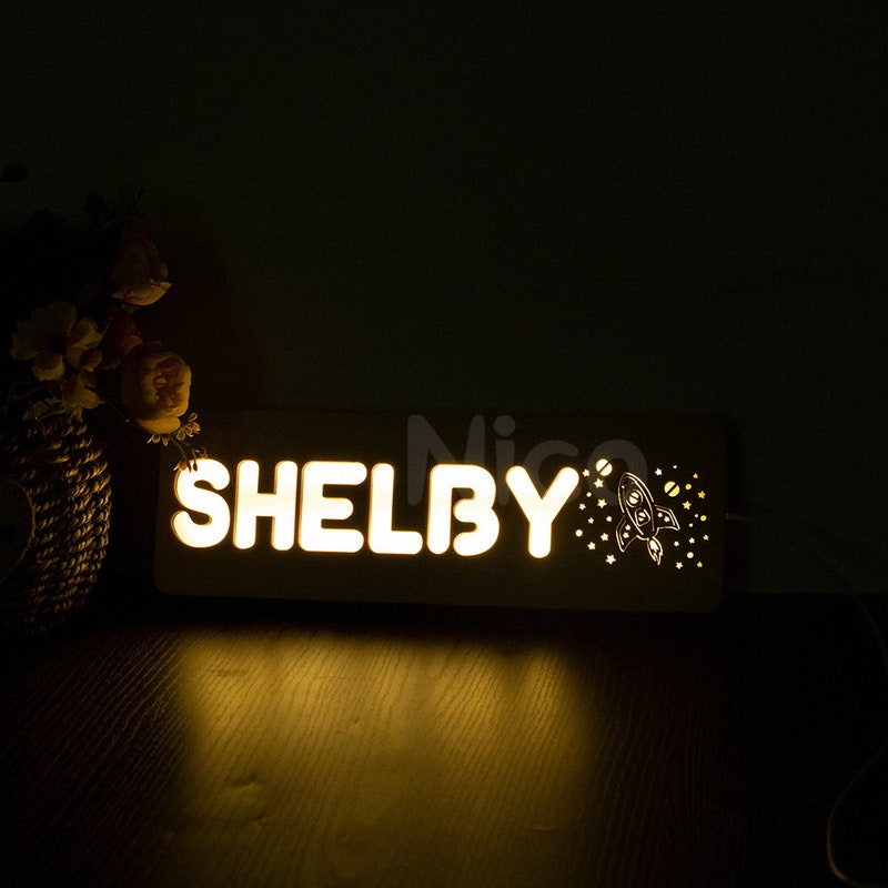Name in Lights - Etsy