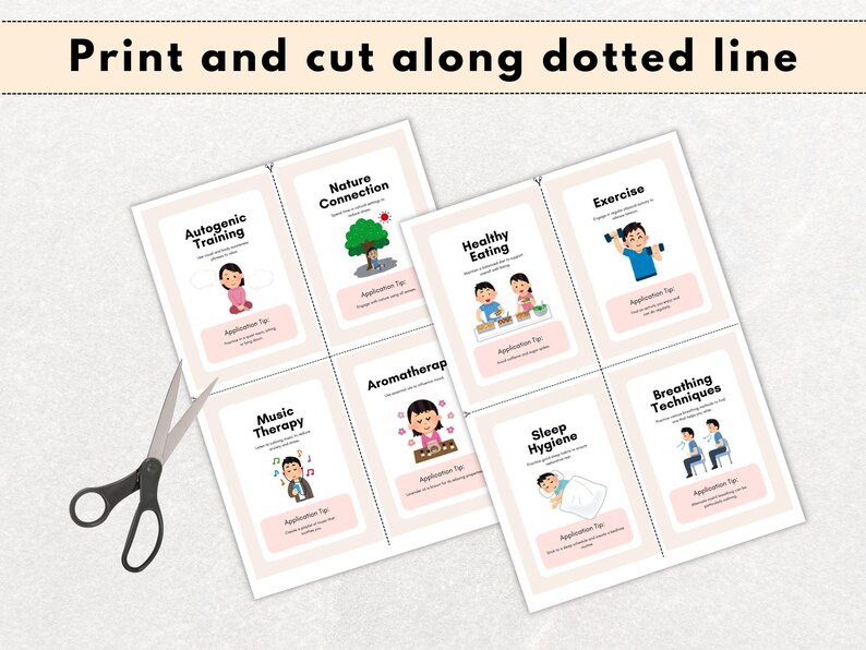 Nervous System Regulation Cards, Coping Skills Cards, Autonomic Nervous ...