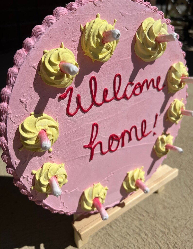 Coraline Movie welcome Home Fake Cake Canvas - Etsy Australia
