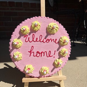 Coraline Movie welcome Home Fake Cake Canvas - Etsy