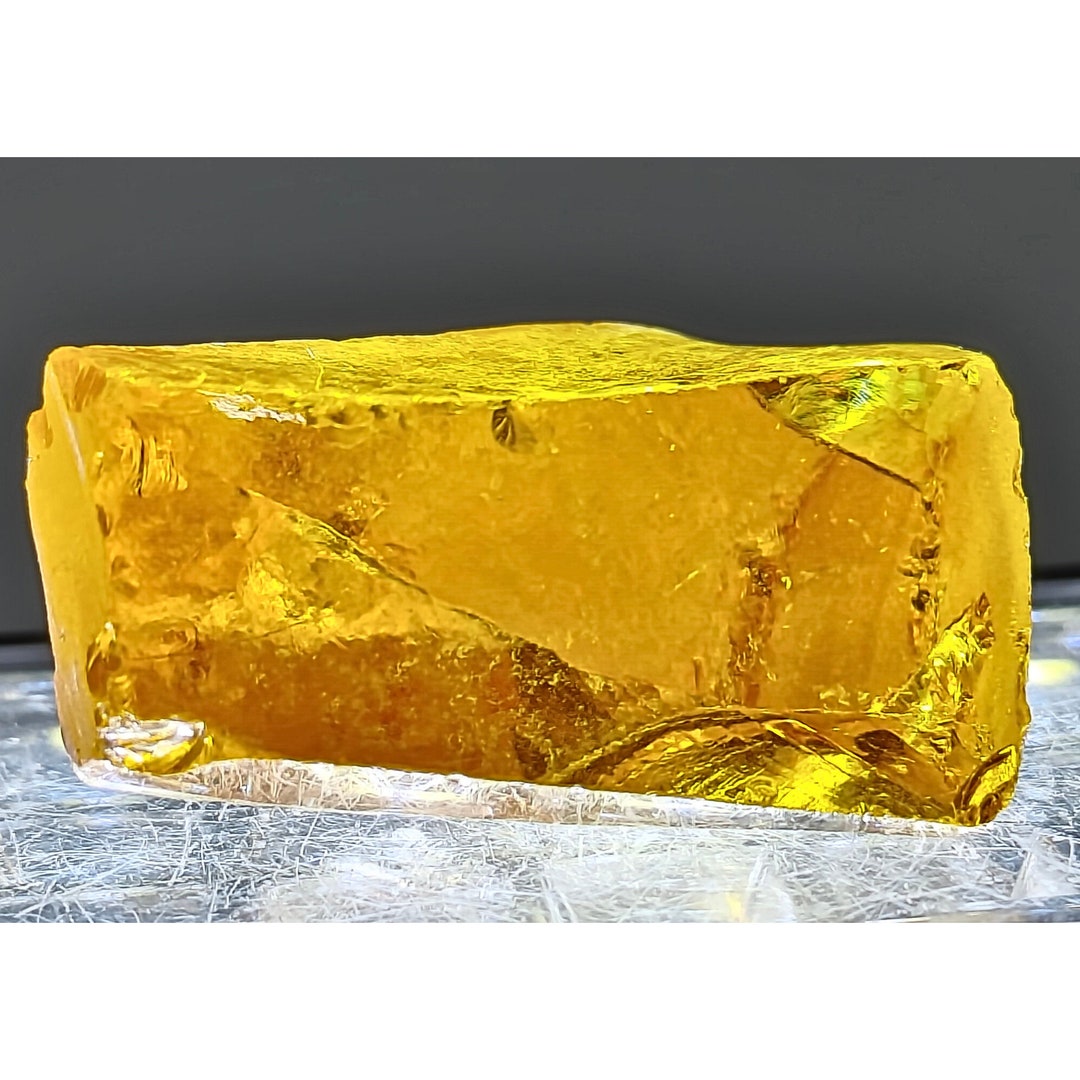 315 Ct. Yellow Sapphire Uncut Yellow Sapphire Raw Yellow Sapphire Stone ...