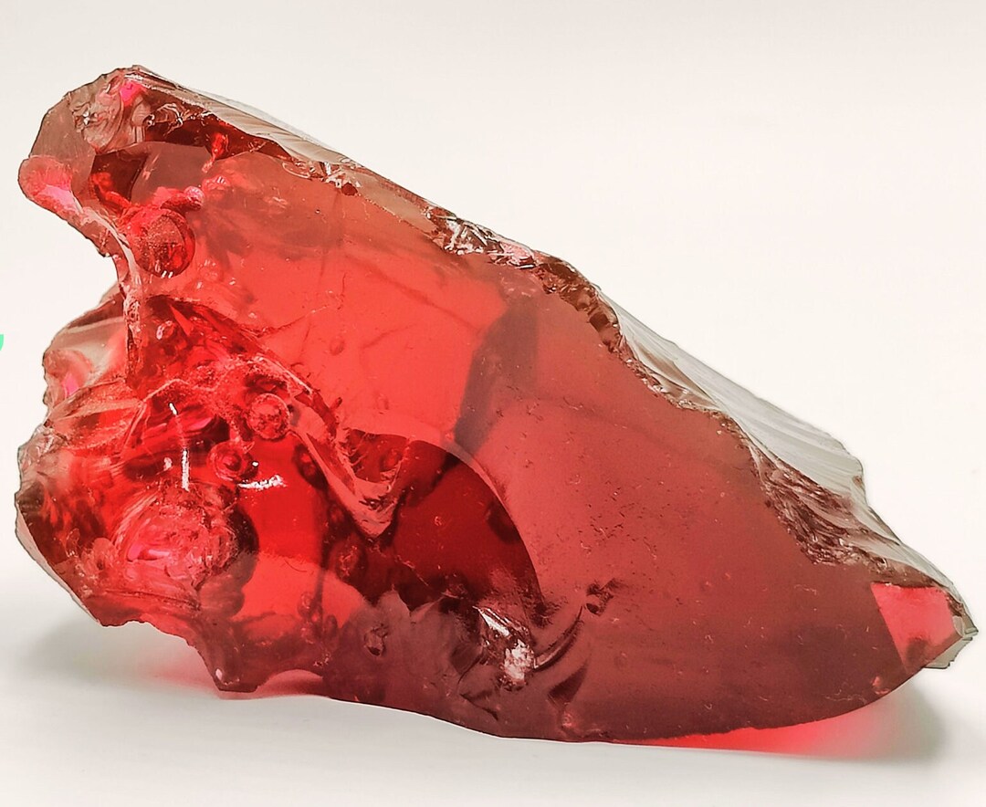 Raw Rough Ruby in Blood Red Color Certified With AAA Quality - Etsy