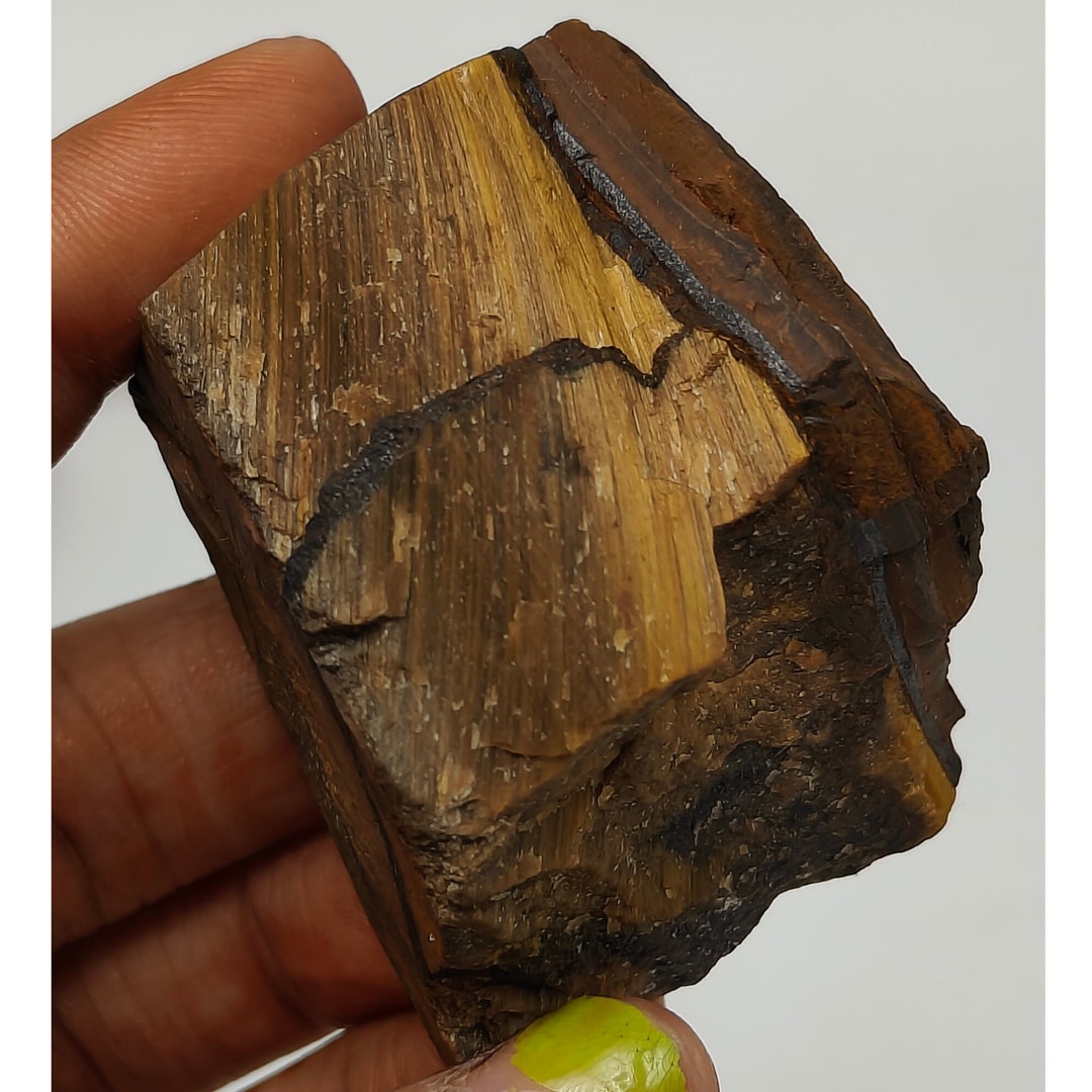 Rough Tiger Eye Stone (415 Ct.) 100% Natural Tiger Eye Stone With AAA ...