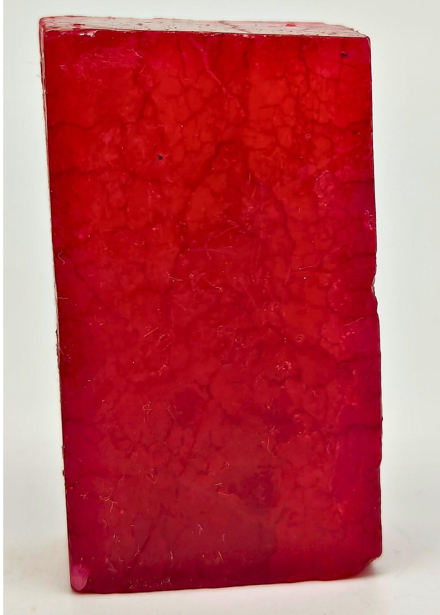 Ruby Sale Raw Uncut Ruby Rough Rectangular Stone Rough Ruby Slice for ...
