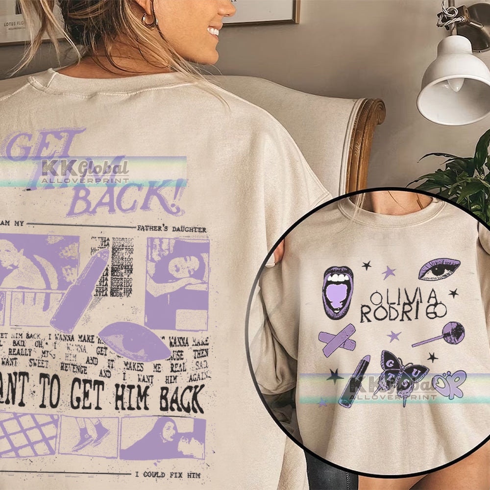Olivia Rodrigo Guts Get Him Back Tshirt, Olivia RodrigoS sold by Future ...