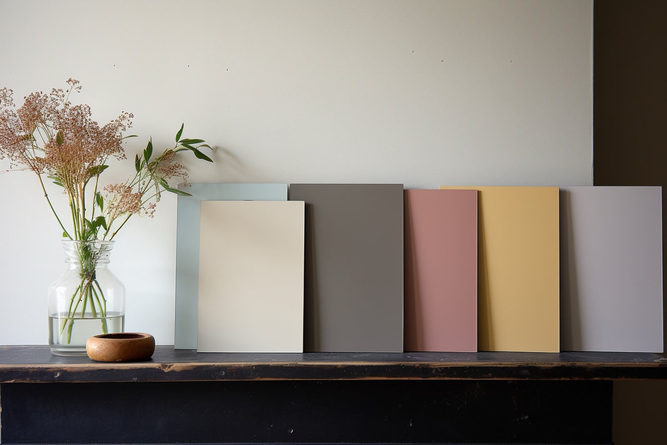Farrow & Ball A5 Hand-painted Colour Sample Card - Etsy UK