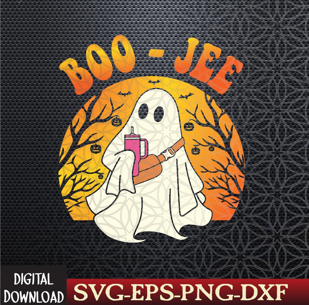 Spooky Season Cute Ghost Halloween Costume Boujee Boo-jee Svg - Etsy