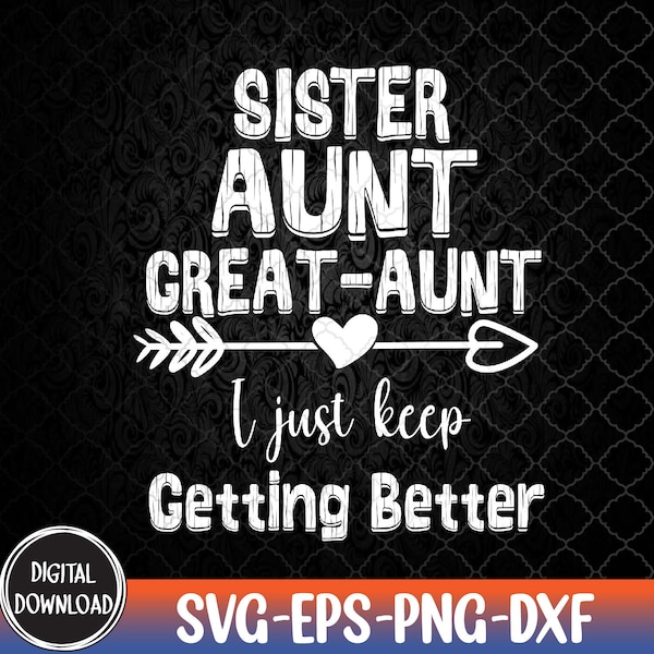 Great Aunt Svg - Etsy