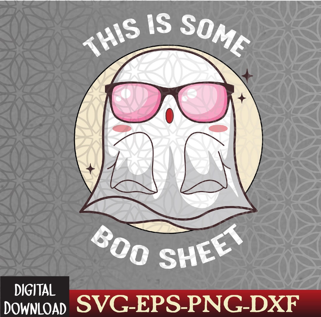 This is Some Boo-shit Halloweenstatement Funny Fall Cute - Etsy