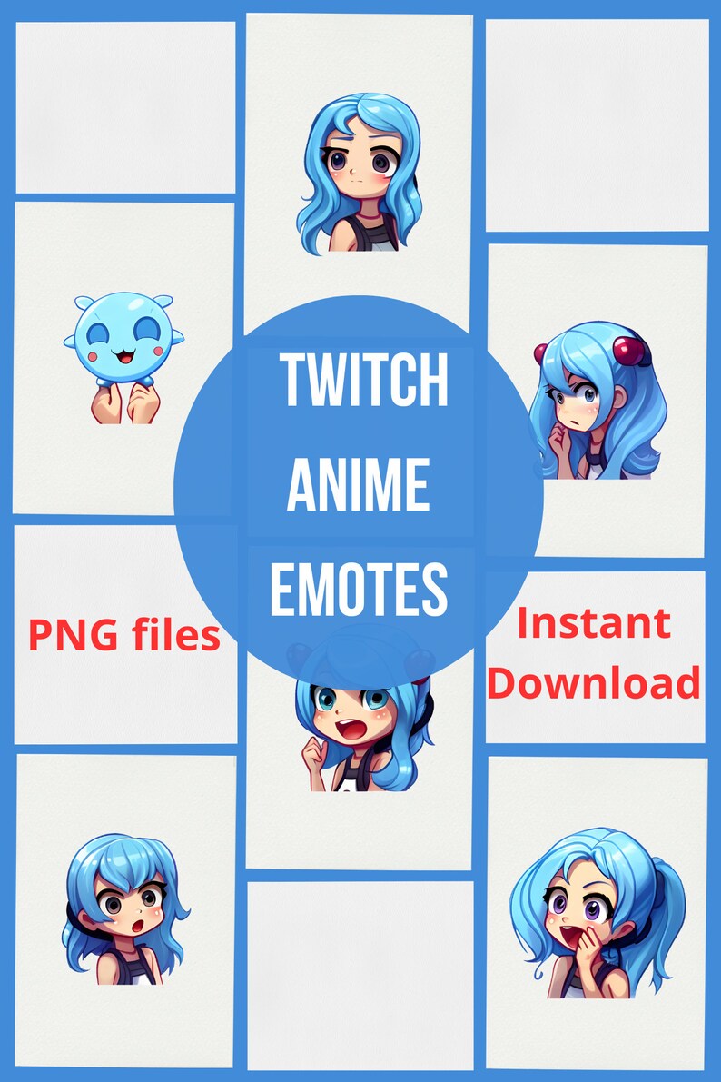 Twitch emotes 11 PNG images of twitch emotes discord - Etsy México