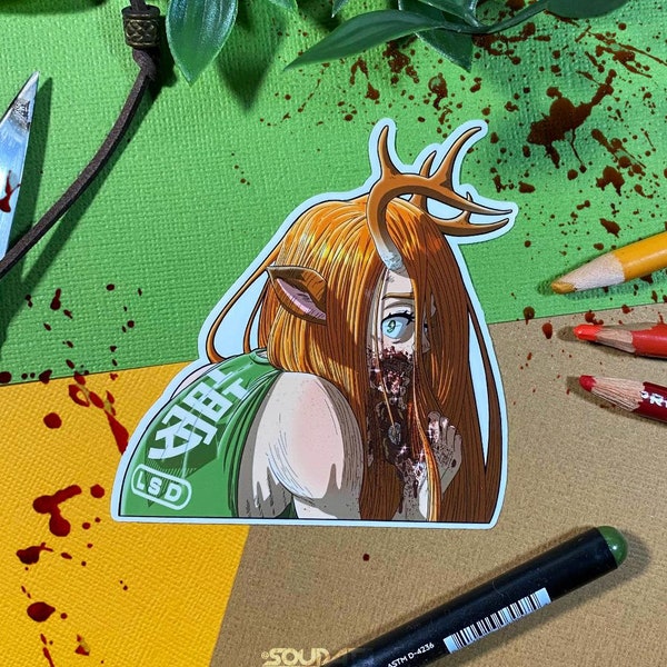 Cute Wendigo Art Etsy