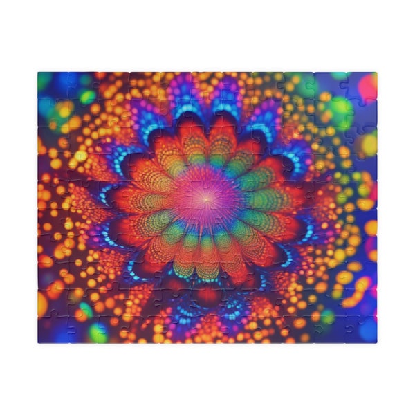 Colourful Puzzle - Etsy