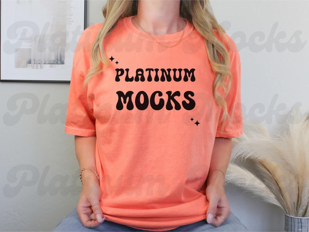 Maqueta de melón 1717 // Maqueta de melón Comfort Colors c1717 Maqueta del modelo c1717 Maquetas ...