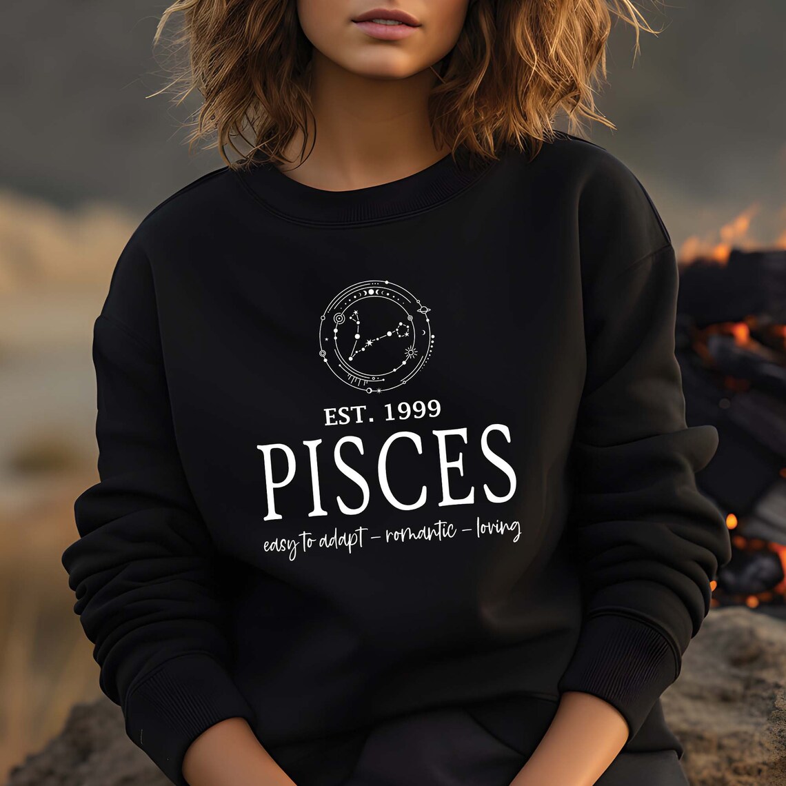 Custom Zodiac Sweatshirt: Astrology Horoscope Birthday Gift - Etsy