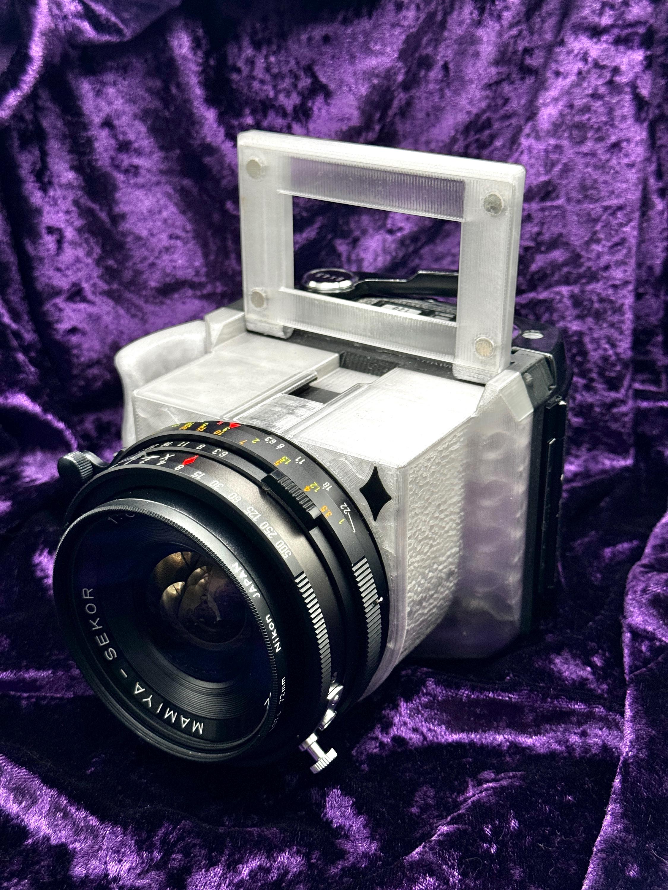 Lunaview MK2 *INTERSTELLAR ICE* Transparent 3D Printed 6x7 Medium ...