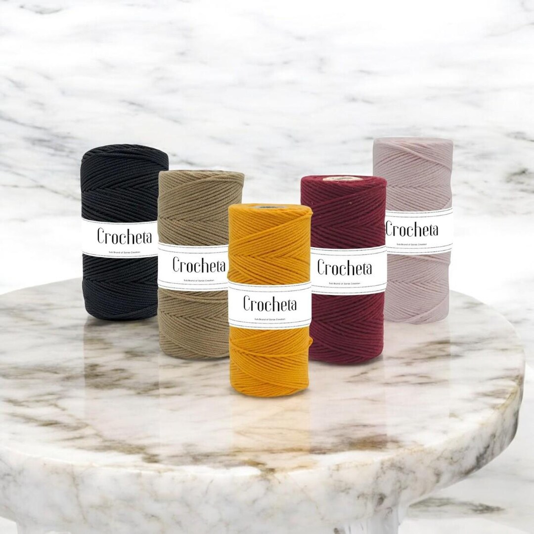 1mm Micro Macrame Cord, Cotton Like Cord, Macrame Supplies, Macrame ...