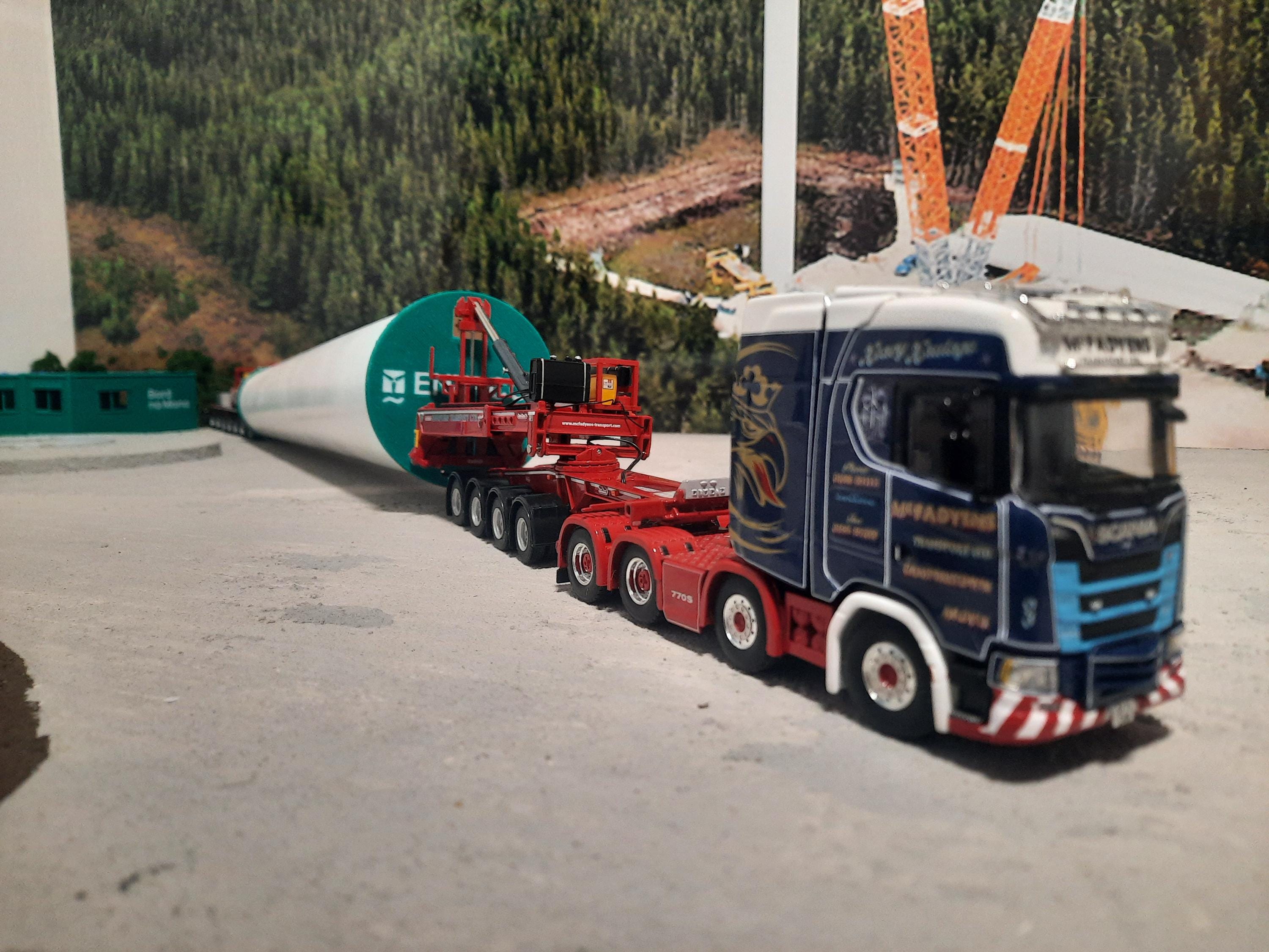 1:50 Scale Wind Turbine Base Tower Section. Enercon. 3D Printed. - Etsy