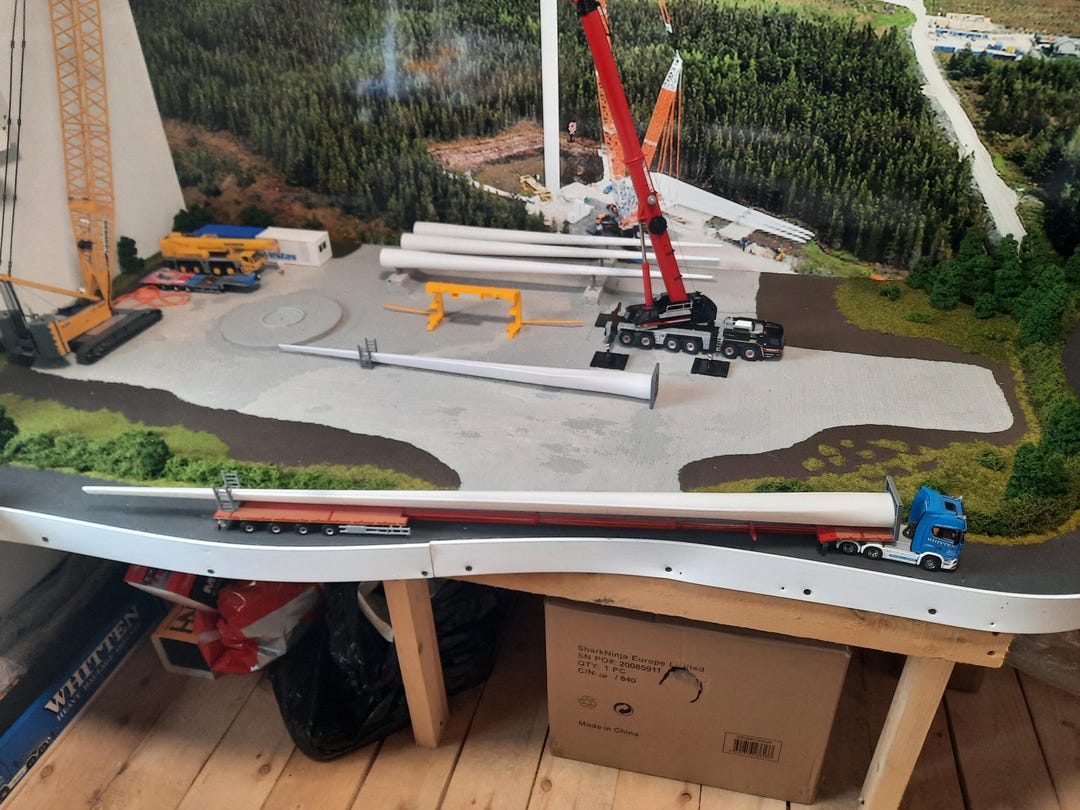 1:50 Scale Wind Turbine Blade Long Version. 3D Printed. - Etsy