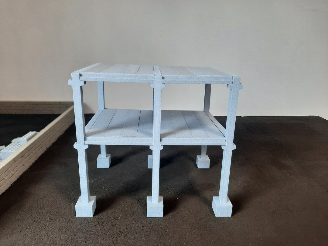 1:50 Scale Precast Structure Type B 2 Story. 3D Printed - Etsy