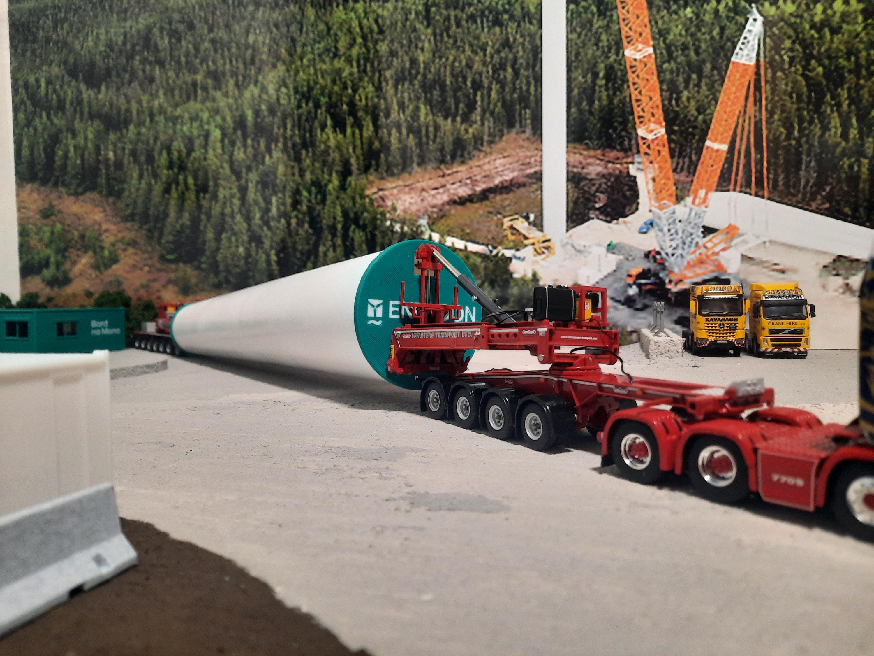 1:50 Scale Wind Turbine Base Tower Section. Enercon. 3D Printed. - Etsy