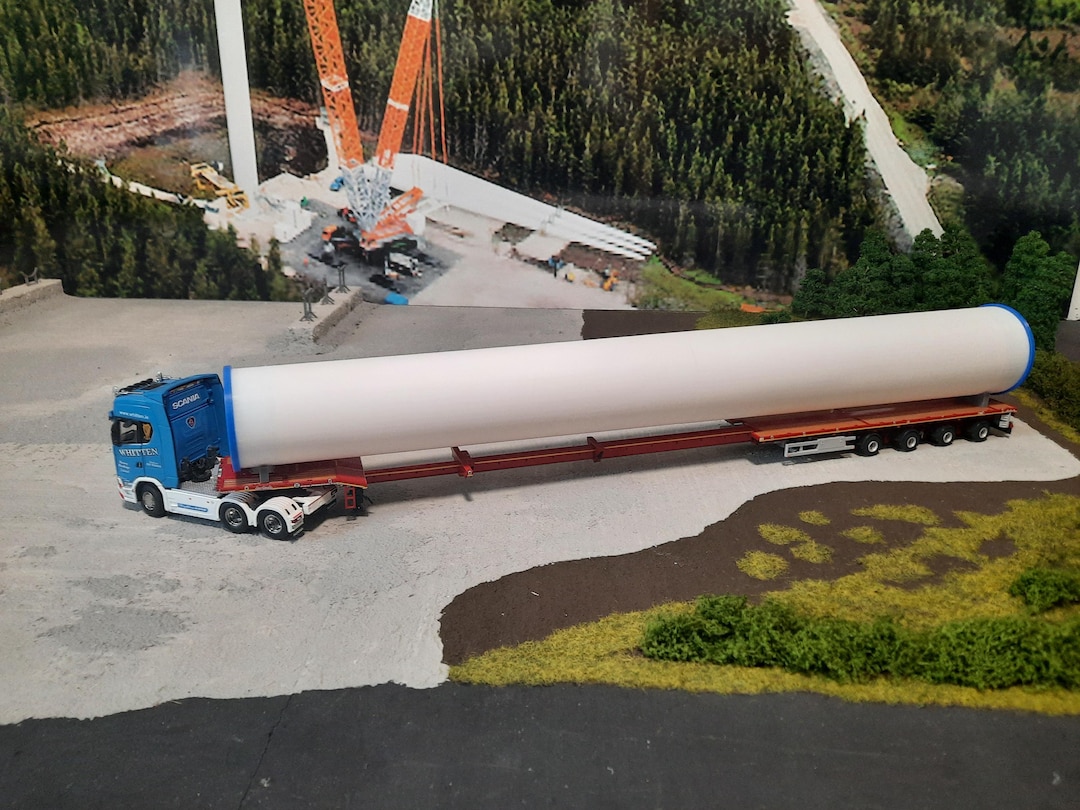 1:50 Scale Wind Turbine Middle Tower Section. 3D Printed. - Etsy