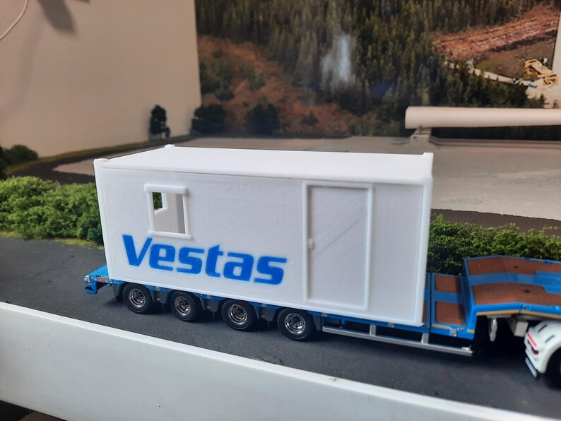 1:50 Scale Vestas Site Office. WHITE. 3D Printed. - Etsy