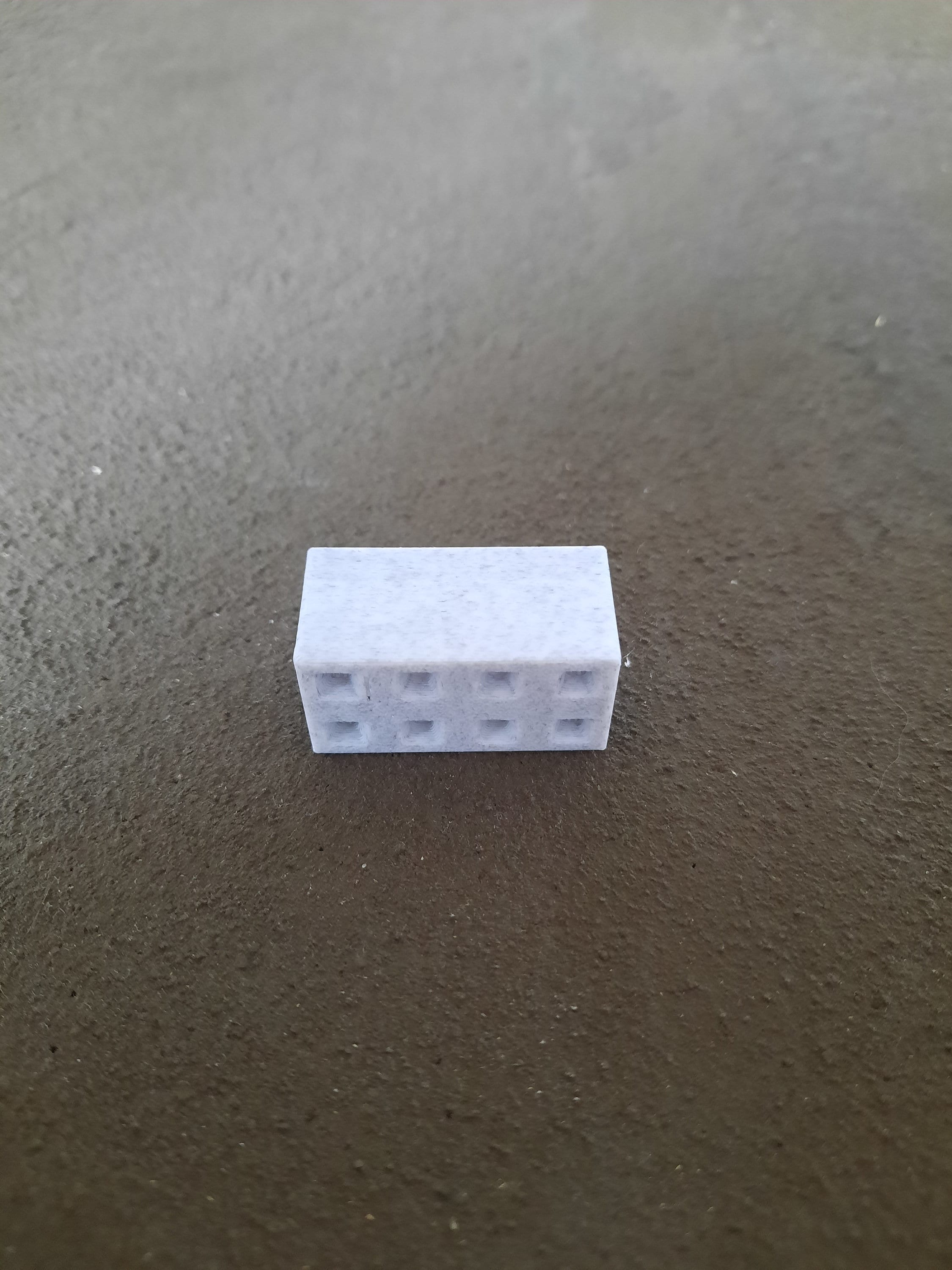 1:50 Scale Medium Concrete Interlocking Block. 3D Printed. - Etsy