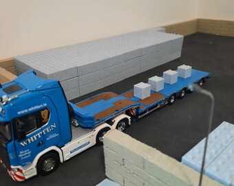 1:50 Scale Long Concrete Interlocking Block. 3D Printed. - Etsy