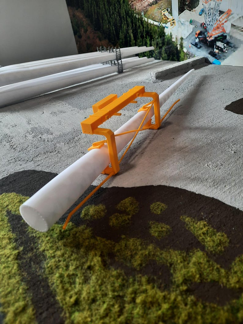 1:50 Scale Wind Turbine Blade Gripper. 3D Printed - Etsy