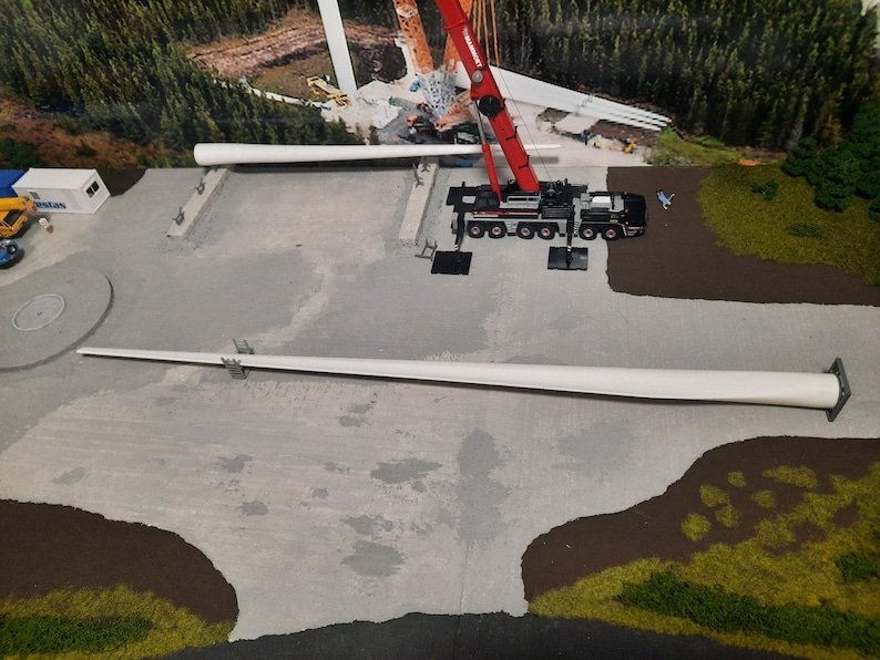 1:50 Scale Wind Turbine Blade Long Version. 3D Printed. - Etsy