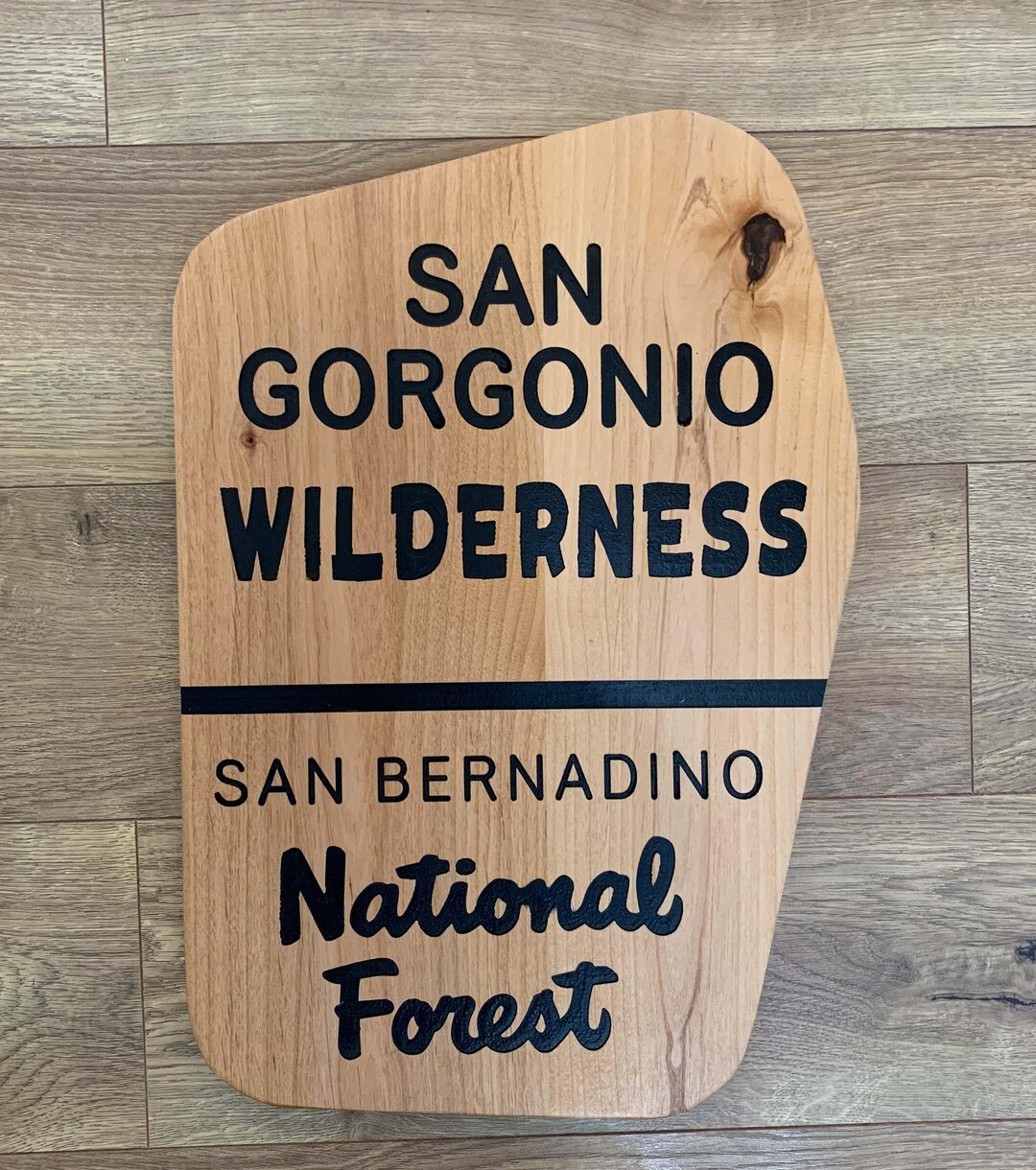 San Gorgonio Wilderness Alder Sign | San Bernadino National Forest - Etsy