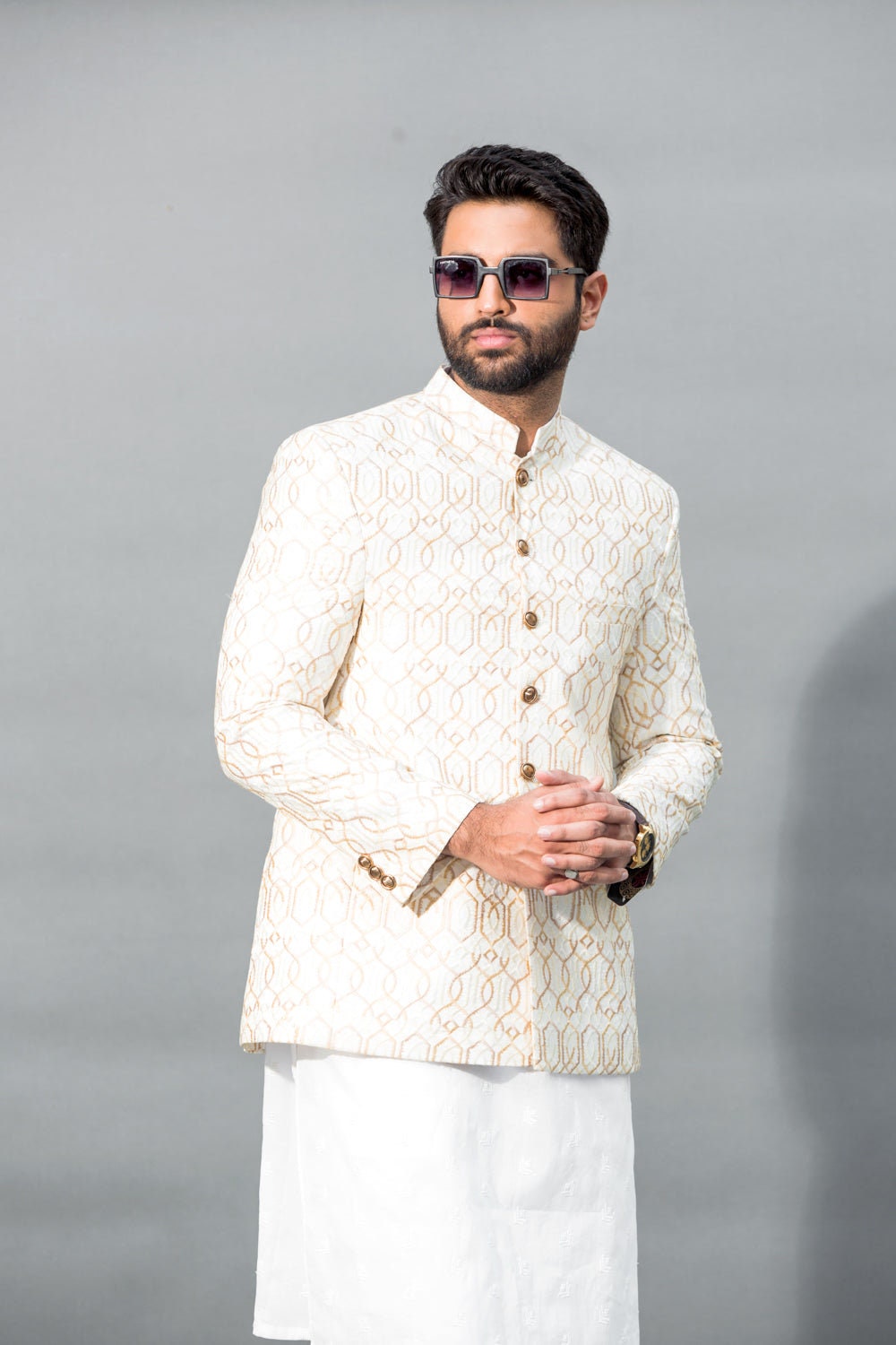 Bespoke Classic Embroidered Prince Coat for Men | Best Buy for Formal ...