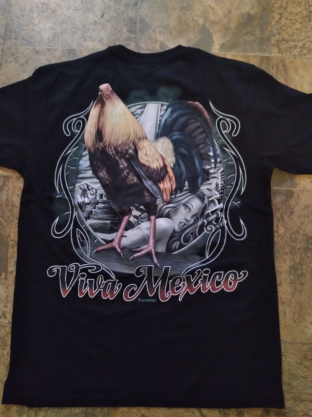 Gallo Giro Playeras Con Gallos Viva Mexico Unisex Shirts Unisex Gifts ...